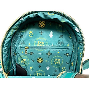 Loungefly Lord of the Rings LOTR Movie Collage Womens Double Strap Shoulder Bag Purse