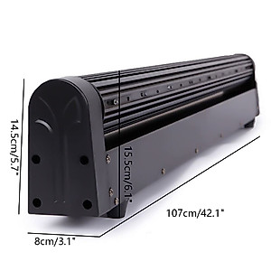 2PCS Moving Head Lights, 4-in-1 8x10W LED Moving Head Stage Lights DJ Moving Head Beam Bar RGBW DMX512 Sound Activated Strobe Effect Stage Lighting for Disco KTV Club Party Wedding