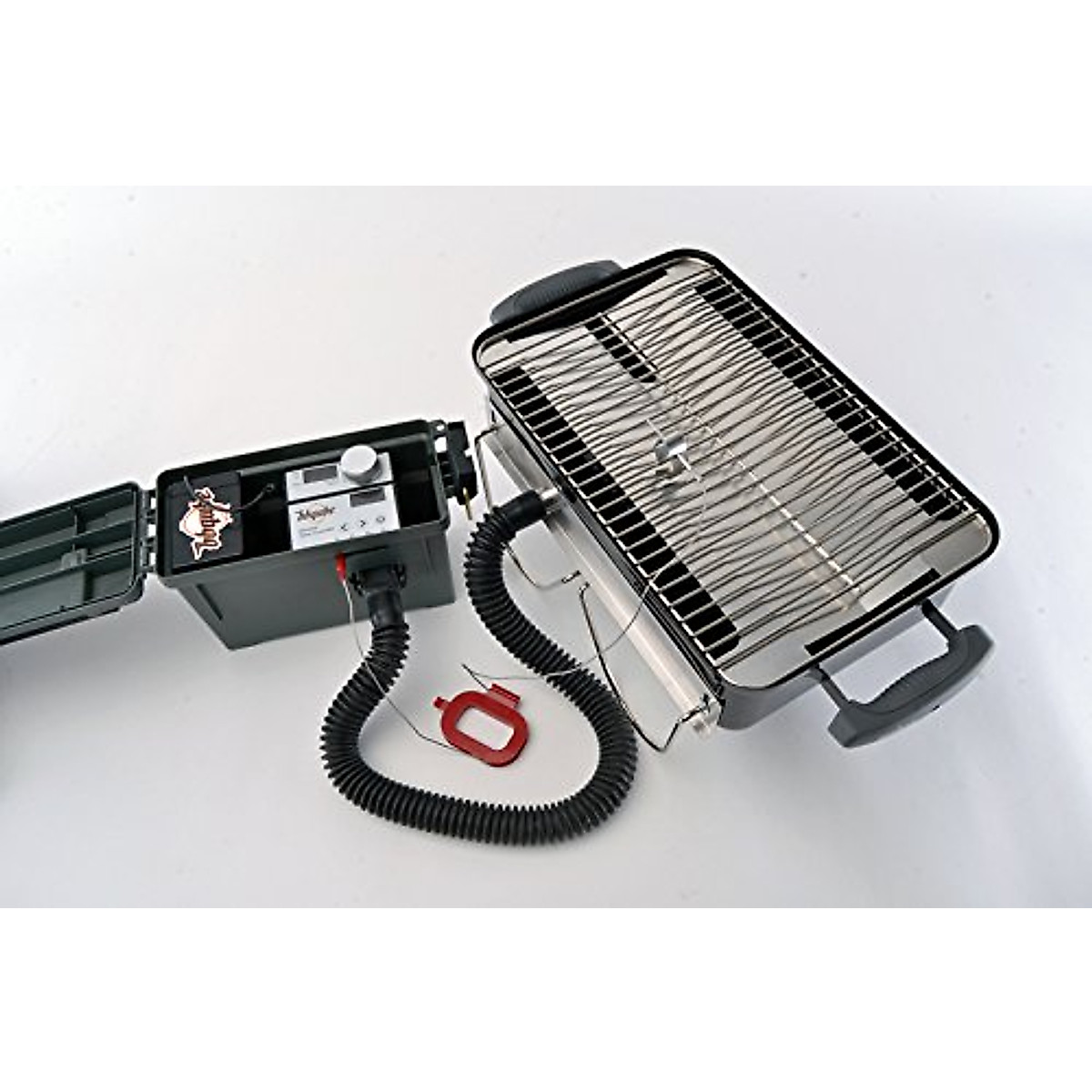 BBQube Heat Deflector/Drip Pan for Weber Go-Anywhere Charcoal Grill, Aluminium, One Size