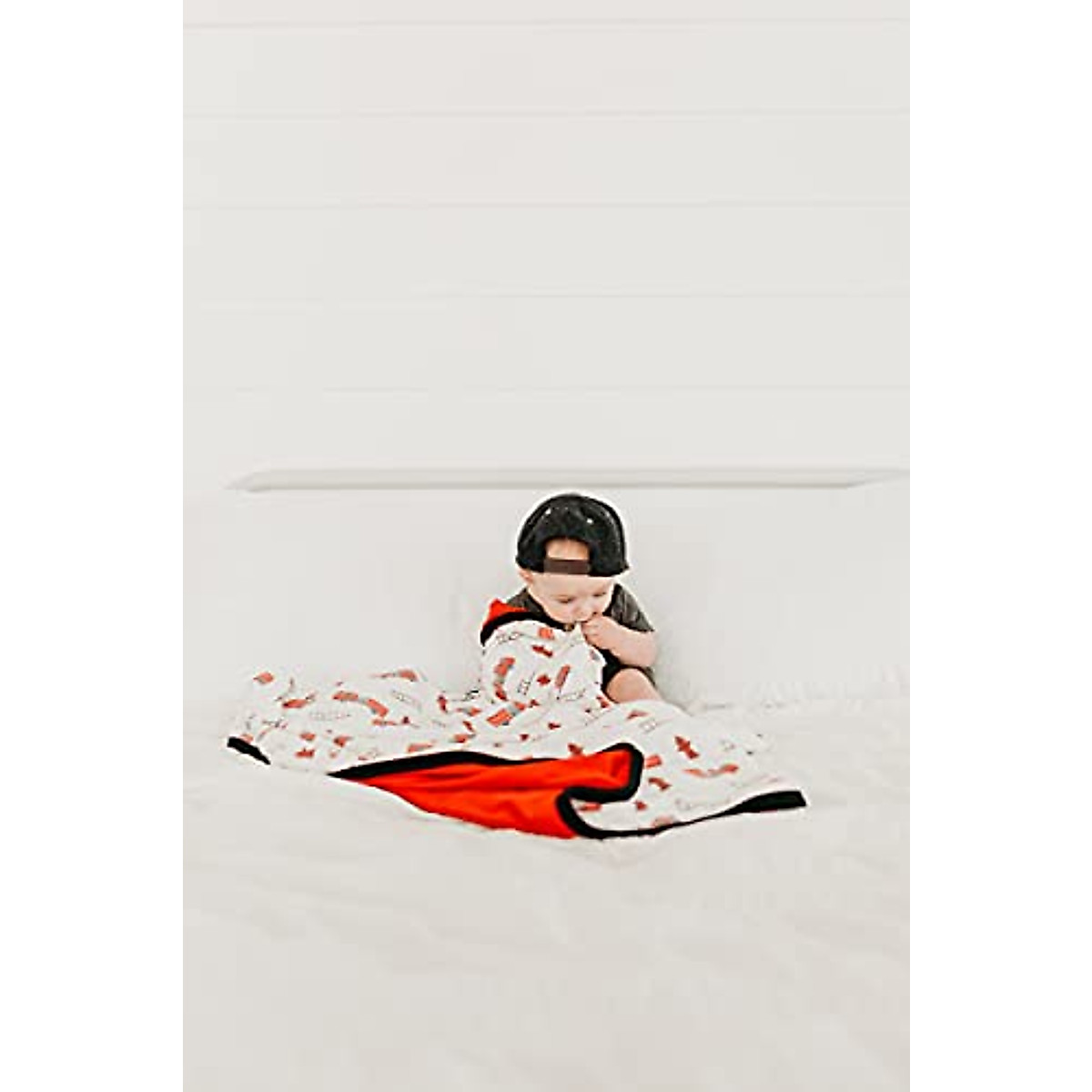 Large Premium Knit Baby 3 Layer Stretchy Quilt Blanket Chief by Copper Pearl