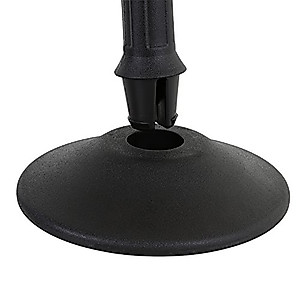 US Weight - U2000 Sentry Stanchion with 6.5 Foot Retractable Belt – Easy Connect Assembly (2-Pack), Black