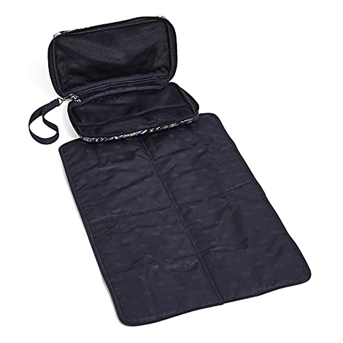 Vera Bradley Women's Cotton Travel Baby Changing Pad, Java Navy Camo - Recycled Cotton, One Size