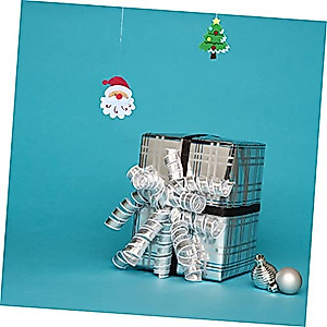 Totority Felt Applique Ornament Kits 10pcs Christmas Ornaments De para Merry Christmas Ornaments Felt Christmas Tree Ornament Merry Christmas Hanging Christmas Non-Woven Fabric Decoration