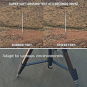 KINGJOY 75" Camera Tripod for Canon Nikon Cell Phone Tall Tripod with Wireless Remote Travel Bag Phone Tablet Holder Compatible with DSLR Cameras, Cell Phones, Projector, Binocular, Spotting Scopes