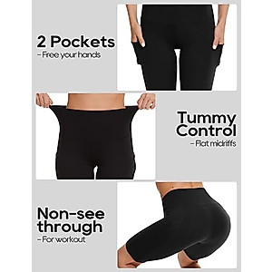 NexiEpoch Workout Shorts Women - High Waist Biker Shorts Tummy Control Gym Spandex Shorts for Yoga Athletic Running