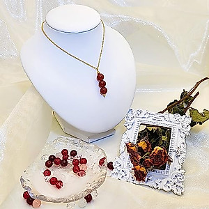 Gaspletu 1200PCS Glass Beads for Jewelry Making, 24 Colors 8mm Crystal Beads Bracelets Making Kit, 2 Box Round Beads Suitable for Beginners