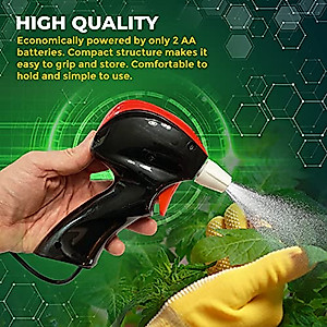PetraTools Battery Sprayer Plant Mister, Easy-to-Use Automatic Sprayer for Spray Bottle - for Indoor/Outdoor Weeding, Household Cleaning, Garden - AA Batteries Included