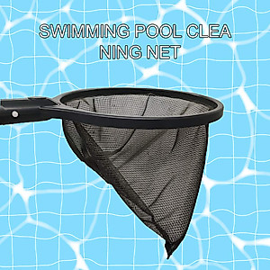 CALIDAKA Pool Skimmer Net Fine Mesh,Swimming Pool Cleaning Tools Leaf Fine Mesh Net Skimmer,Pool Hand Leaf Skimmer Net,Swimming Pool Cleaner Supplies,for Spa, Hot Tub