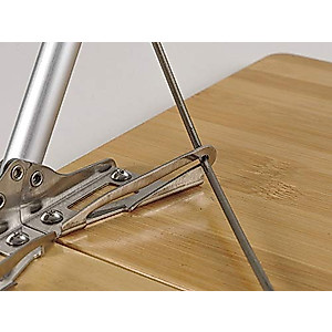 Snow Peak Bamboo My Table, LV-034TR, Designed in Japan, for Indoor Outdoor Use, Lifetime Product Guarantee