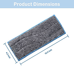 Tivcroxs 8 Pack Jet M6 Wet Mopping Pads