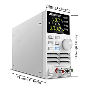 ITECH Variable DC Power Supply 60V/8A/180W Lab Bench Power Supply Adjustable with Memory Function CC & CV Coarse and Fine Adjustments IT6721