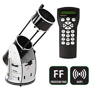 Sky Watcher Sky-Watcher Flextube 300 SynScan Dobsonian 12-inch Collapsible Computerized GoTo Large Aperture Telescope (S11820)