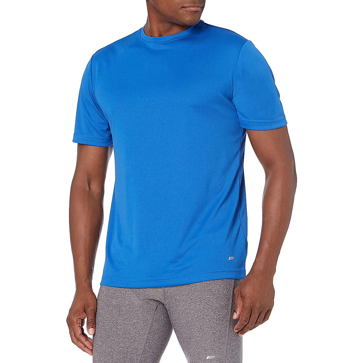 Amazon Essentials Men's Active Performance Tech T-Shirt (Available in Big & Tall), Pack of 2, Navy/Royal Blue, X-Large