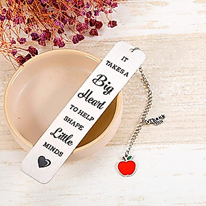 Cueillir Terre Teachers Appreciation Gifts Bookmark - Thank You Gifts in Bulk for Teacher, Graduation Teachers Day Gifts for Preschool Spanish Teachers, Birthday Christmas Gifts for Tutor Professor