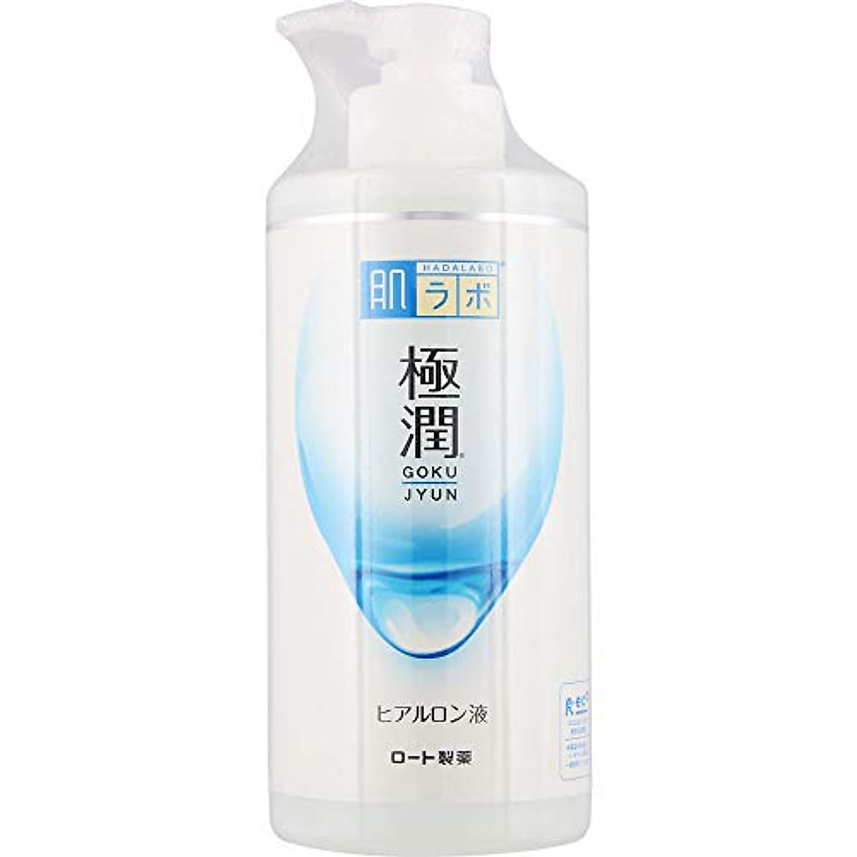 Hada Labo Rohto Hadalabo Gokujun Hyaluronic Lotion Moist Pump type 13.5 fl. oz.(400ml)