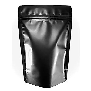 100 Pk Resealable Mylar Bags 4 Mil Stand Up Smell Proof Leak Proof Foil Pouch. Travel, Storage & Display. Food Grade ROYPACK (5" x 8" x 2.5")