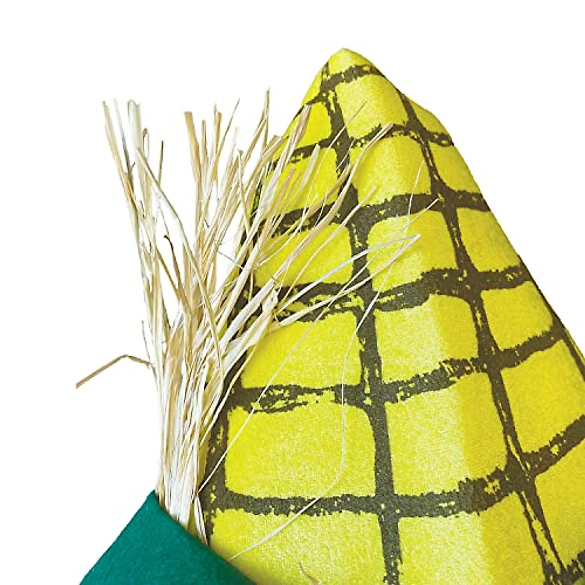 Beistle 60674 Plush Corn Cob Hat, multicolor, adult