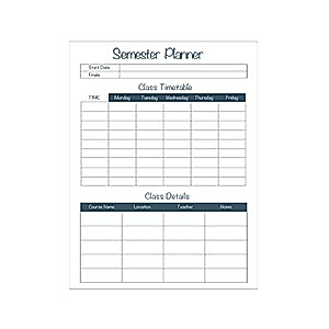 House of Doolittle 2023-2024 Weekly and Monthly Calendar Planner, Academic, Black, 7 x 9 Inches, August - July (HOD295532-24)