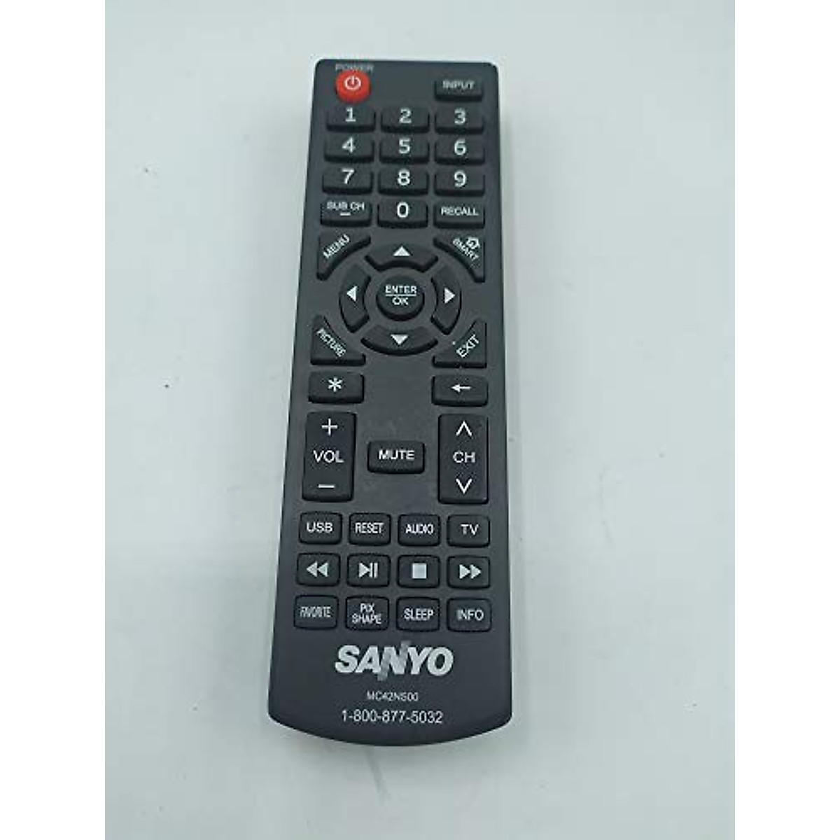 Sanyo MC42NS00 Remote Control