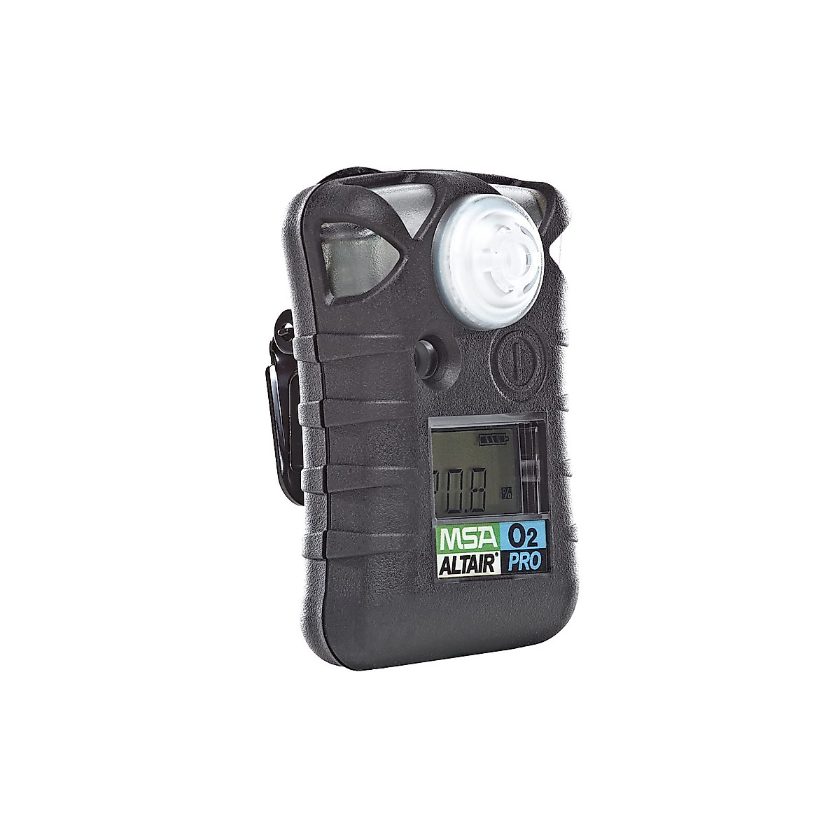 MSA 10074137 ALTAIR Pro Single-Gas Detector - (O2) Oxygen (Low: 19.5%, High: 23.0%), Color: Black, Portable Gas Monitor, Durable, UL Standard-Approved