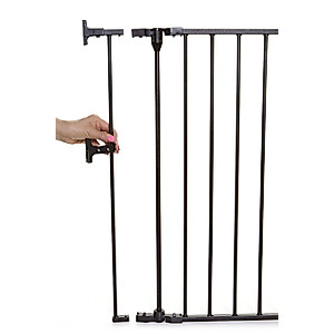Dreambaby Mayfair Converta & Newport Adapta Baby Safety Gate Extension - 24 inches Wide - Black - Model L2041BB