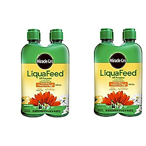 MiracleGro LiquaFeed All Purpose Plant Food Refill Pack, (Liquid Plant Fertilizer) 16 oz. (8 Count)