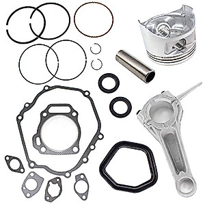 USPEEDA Connecting Rod Piston Kit for GX340 GX390 188F 11HP 13HP Replace 13101-ZF6-W00 Generator