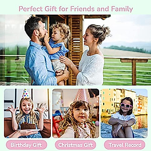 Digital Camera for Teens, 2.7K Ultra HD 48MP Point and Shoot Camera, 2.7in LCD Rechargeable Students Compact Camera with 16X Digital Zoom, Mini Vlogging Cameras for Kids Beginners