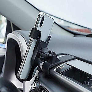 BeHave Autos Universal Car Phone Holder Fit for Toyota RAV4 2013 2014 2015 2016 2017 2018 Air Vent Phone Mount Adjustable, Car Phone Cradle Fit for iPhone Samsung 4-7 Inches Smartphone
