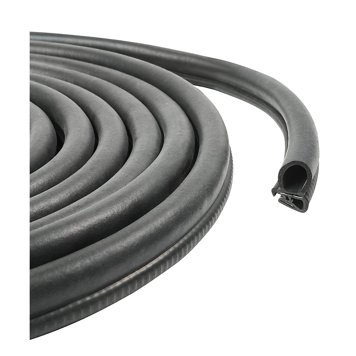 VAGURFO Rubber Edge Trim,Car Weather Striping,Door Rubber Seal Strip Trim Seal,Automotive Weather Stripping Edge Guard for Cars, Boats, RVs, Trucks, and Home Applications (20 FT)