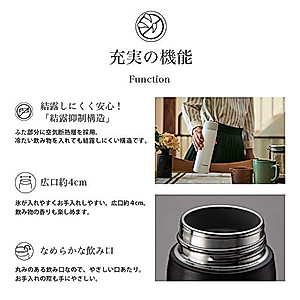 Zojirushi SM-NA60-DM Water Bottle, Stainless Steel Mug, Direct Drinking, Lightweight, Cold and Heat Retention, 20.3 fl oz (600 ml), Honey Gold