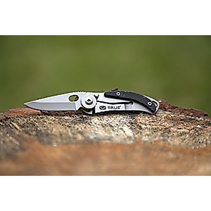 True Utility Skeleton Knife Open Frame Lock Knife