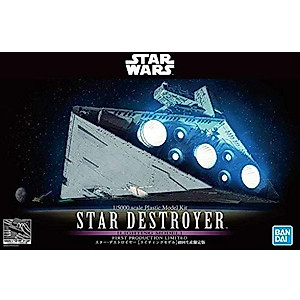 Bandai Spirits Hobby Star Wars 1/5000 Star Destroyer (Lighting Model) Limited Ver. Star Wars, Grey, Model:-
