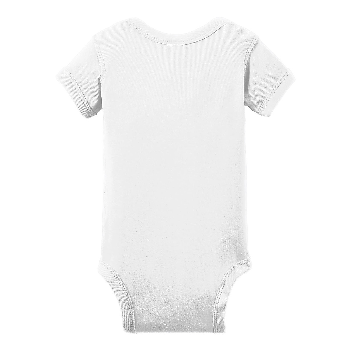 UGP Campus Apparel YC01 - Carnegie Mellon Tartans Basic Block Creeper - 18 Months - White