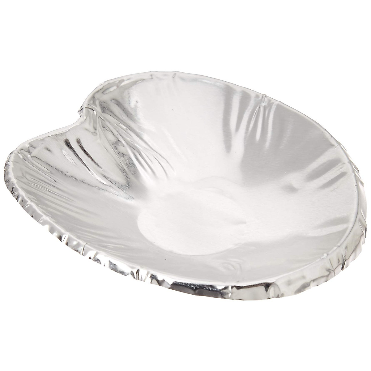 Set of 250 Disposable Clam Shells Aluminum Foil Food Shell Pans for Making Tasty Appetizers Like Clams Casino, Oysters, Crab Cakes, Dips, and More Premium Small Clam-Shell Baking Dishes,