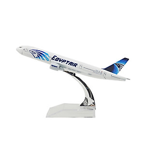 24-Hours 1:400 16CM Egypt Air B777-300 Alloy Metal Model Plane Diecast Airplanes