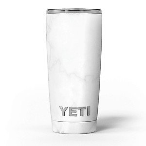 Design Skinz Slate Marble Surface V56 - Skin Decal Vinyl Wrap Kit Compatible with The Yeti Rambler Cooler Tumbler Cups