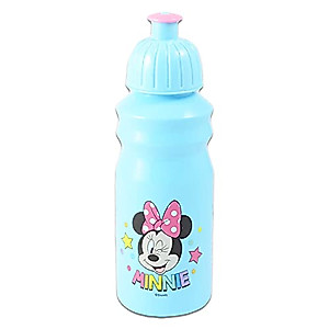 Classic Disney Disney Minnie Lunch Box For Girls Kids Bundle ~ Minnie Mouse Lunch Box And Water Bottle Set For Minnie Mouse School Supplies With Minnie Stickers (Minnie Lunch Box Pink)