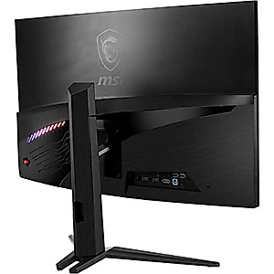MSI AG321CQR, 32" Gaming Monitor, 2560 x 1440 (QHD), VA, 165Hz, FreeSync Premium, HDR Ready HDMI, Displayport, Tilt, Swivel, Height Adjustable,Pivot