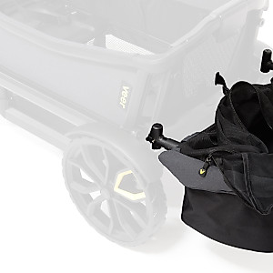 Veer Cruiser with Foldable Storage Basket Bundle | Next Generation Premium Stroller Wagon Crossover | The Feel and Safety of a Premium Stroller Combined with The Fun of a Lightweight, Rugged Wagon