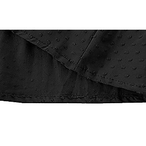 LNKXRTY Baby Girls Cotton Dress Sleeveless Swiss Dot Dress Toddler A-Line Casual Dress Sleeveless Baby Cute Party Dresses 688 Black 120