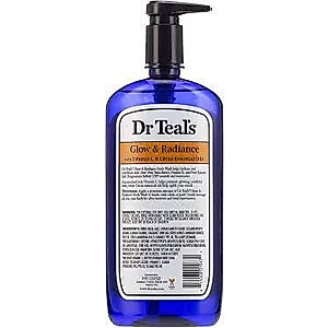 Dr Teal's Body Wash Variety Gift Set (3 Bottles, 24 oz ea) - Soothe & Sleep, Glow & Radiance, and Relax & Relief - Lavender, Citrus, & Eucalyptus Scents - Essential Oils & Epsom Salts for Relaxation