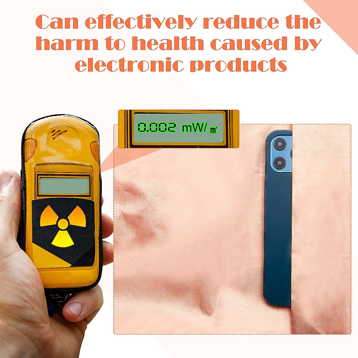 VitalCozy Copper Fabric Cloth Copper Protection Fabric for Grounding Mobile Phone and Other Significantly(1 Sheet,39"x43")