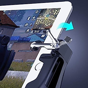 Feiyx Mobile Game Controllers,Grip Portable Gamepad Joystick,Shooter Sensitive Controller Joysticks Gamepad,Phone Triggers for Mobile Phone