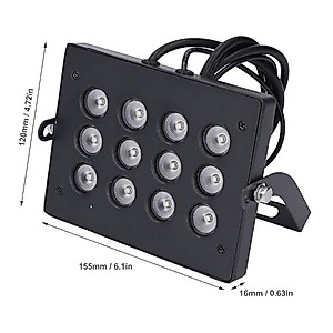 Natudeco LED Parking Lot Light Adjustable Lighting Angle Parking Lot Lamp Light Sensing Function Parking Lot Barrier Light for Roadways Driveways