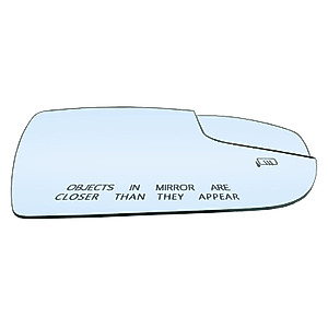 Passenger Right Side Mirror Replacement for 2012-2018 Ford Focus Side Mirror Glass - Side View Heated Convex Mirror Glass with Rear Holder, Replace CM5Z-17K707-G