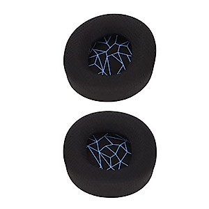 VBESTLIFE Headphone Ear Pad Replacement, High Elasticity Ear Cushion Pads for SteelSeries Arctis 3/5/7, for Arctis 9, for Arctis 1, for Arctis pro, for ATH M40X M50X M50XBT (Blue Silk)