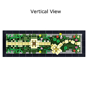 TzFioy Great Wall of China Building Blocks Set (1202Pcs) Famous World Architecture Fortifications Educational Toys Micro Bricks for Kids Adults