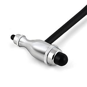 Tromner Reflex Hammer Neurological Medical Tool with Built-in Brush for Cutaneous and Superficial Responses — Light Percussion Reflex Hammer Medical Tool for Reflex Testing