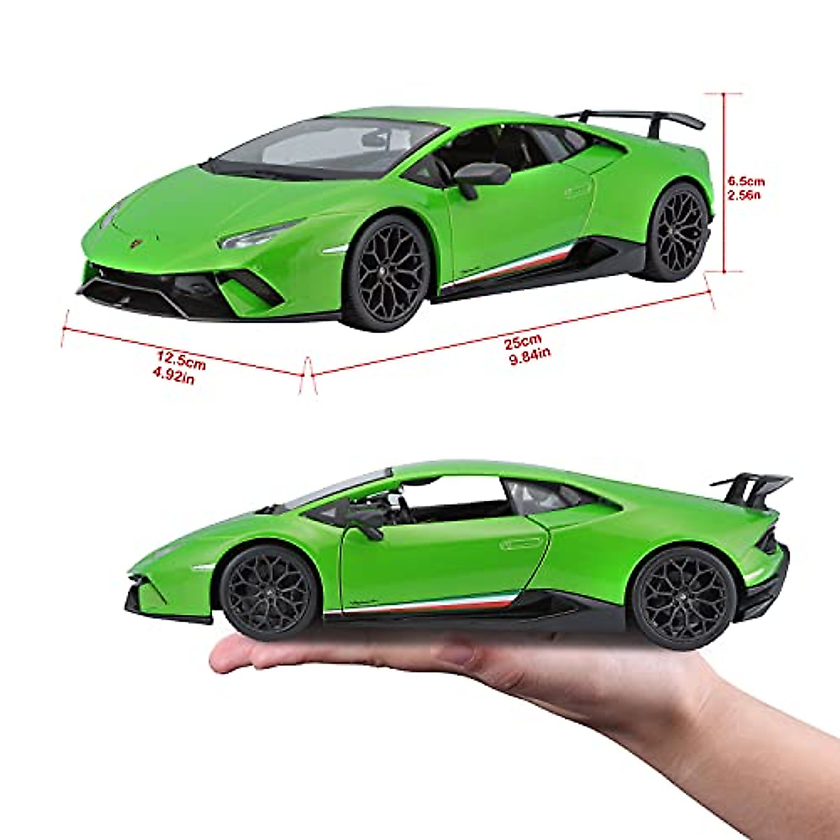 Maisto Lamborghini Huracan Performante Metallic Green 1/18 Diecast Model Car